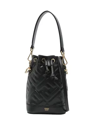 Fendi Mini Mon Tresor Bucket Bag - Black