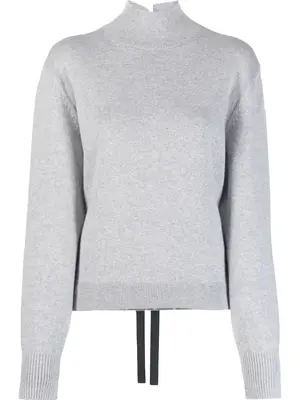 FENDI FENDI Tied-Back Knitted Pullover