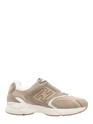 Fendi Faste Low-top Sneakers - Neutrals