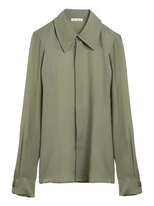 Ami Silk Shirt - Green