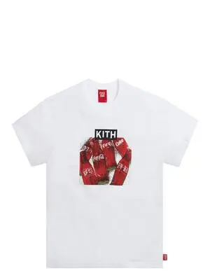 Kith X Coca-cola Language Bottle Vintage Tee - White