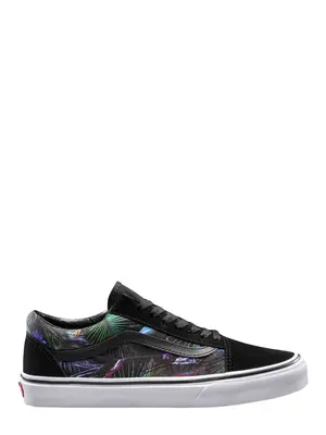 VANS Floral Old Skool Sneakers - Black