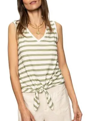 Sanctuary Sanctuary Floral Print Tank Sage Muslin