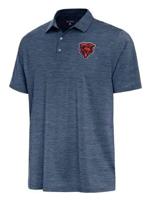 ANTIGUA Chicago Bears Layout Polo - Heather Navy