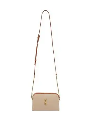 Saint Laurent Gaby Crossbody Bag - Beige