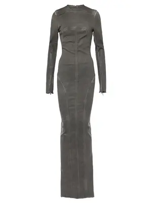 Rick Owens Denim Gown - Grey