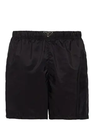 Prada Re-nylon Swim Trunks - Black
