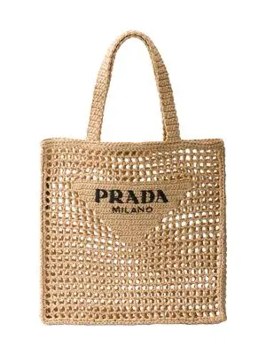PRADA Crochet Tote Bag
