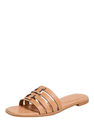 Tory Burch Ines Cage Slides - Camello / Camello
