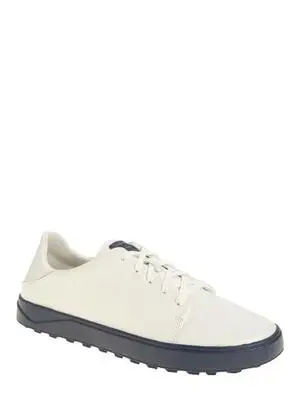 Olukai Wailea Waterproof Spikeless Golf Shoe - Bright White / Mood Indigo