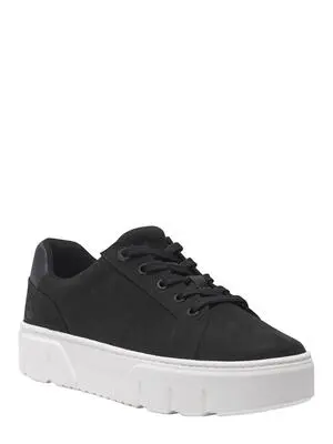 Timberland Laurel Court Platform Sneakers - Black Nubuck