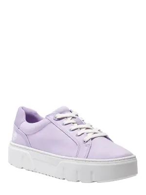 Timberland Timberland Laurel Court Platform Sneakers Light Purple Canvas