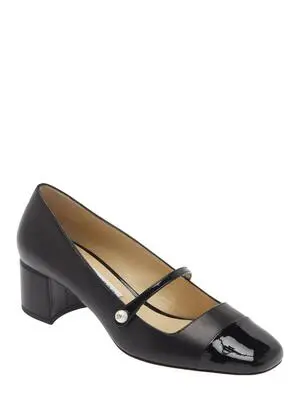 JIMMY CHOO Elisa Mary Jane Pump - Black/black