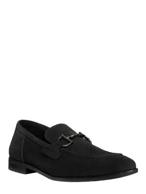 STUART WEITZMAN Simon Twistbit Loafer - Black