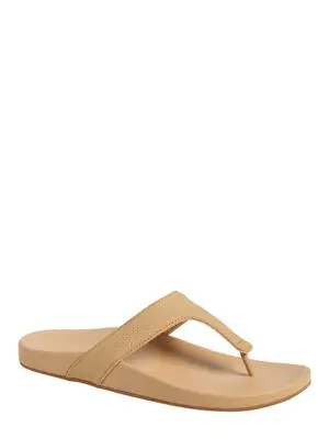 Olukai OluKai Kipea Lipi Thong Sandal Warm Sand / Warm Sand