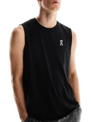 On Court Tank Top - All Black