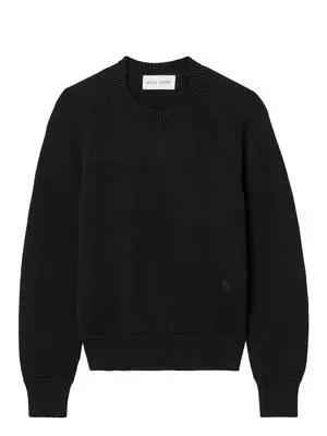 HIGH SPORT Cotton-blend Pullover Sweater - Black