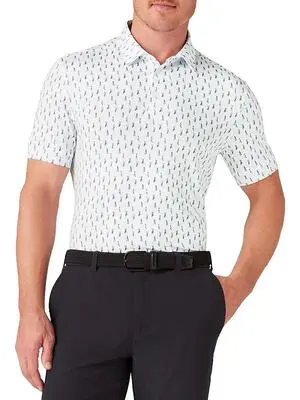 Mizzen+main Versa Short Sleeve Polo Balsam Swing Easy
