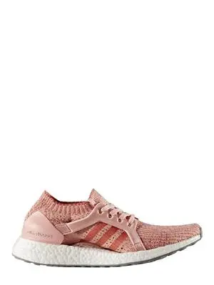 Adidas Ultra Boost X Lace Up Sneakers - Trace Pink/tactile Red