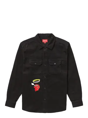 Supreme Gonz Corduroy Work Shirt - Black