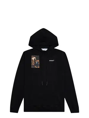 Off-White Caravaggio Lute Slim Hoodie - Black