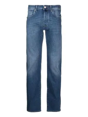 Incotex 5 Pocket Denim - Blue