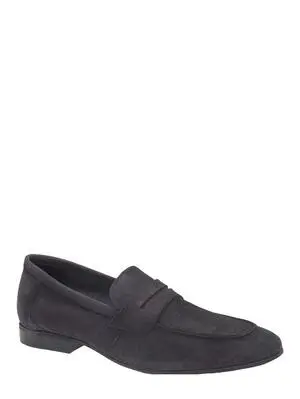 Nordstrom Knox Flexible Penny Loafer - Grey Depths