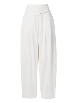 SALON 1884 Net Sustain Soren Tapered Pants - White