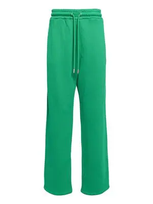 Off-White Logo-embroidered Drawstring Track Pants - Green
