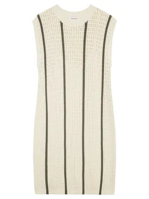ANINE BING ANINE BING Lanie Open-Knit Minidress