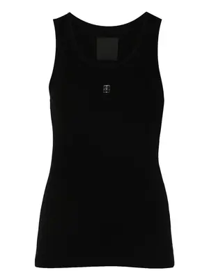 Givenchy 4g-motif Tank Top - Black