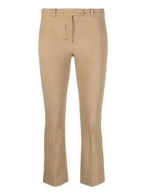 Max Mara Cropped Trousers - Neutrals