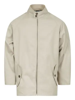 MAISON MARGIELA Pleat-detailing Cotton Jacket - Neutrals