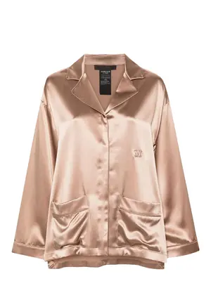 Max Mara Vasaio Silk Shirt - Neutrals