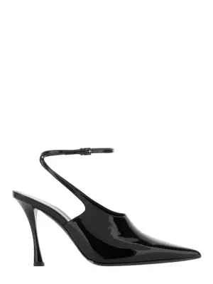 GIVENCHY Givenchy 95mm Patent Leather Slingback Pumps