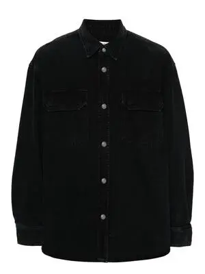 AGOLDE Camryn Twill Shirt - Black