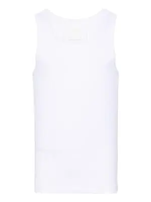 Givenchy Ribbed Tank Top - White