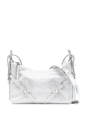 Givenchy Mini Voyou Crossbody Bag - Silver