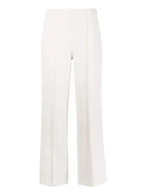Max Mara Knitted Flared Trousers - Neutrals