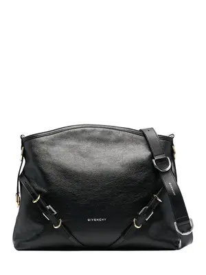 GIVENCHY Grained-Leather Givenchy Shoulder Bag