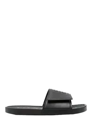 Givenchy 4g-debossed Slides - Black