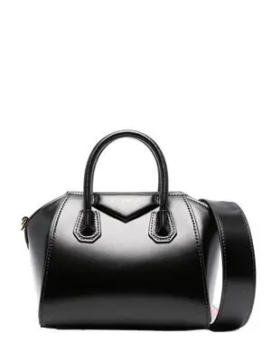 Givenchy Antigona Mini Leather Tote Bag - Black