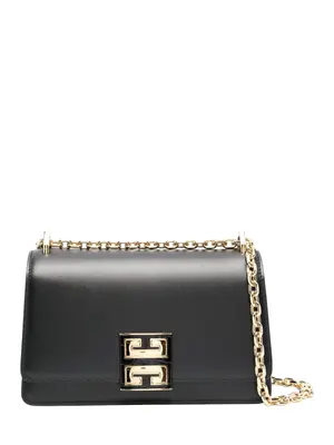 Givenchy 4g Leather Crossbody Bag - Black
