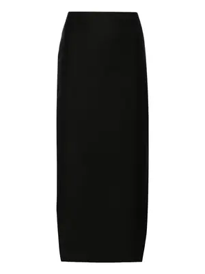 Givenchy Asymmetric Pencil Skirt - Black