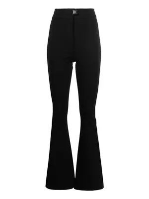 Givenchy High-waisted Flared Trousers - Black