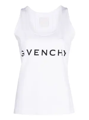 Givenchy Logo-print Tank Top - White