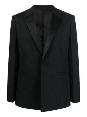 Givenchy Single-breasted Wool Blazer - Black