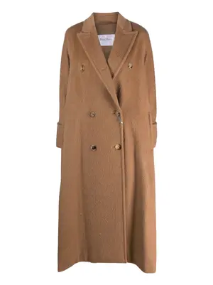 Max Mara Double-breasted Long Coat - Brown