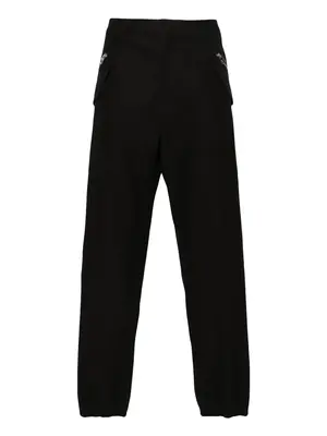 Loewe Gabardine Cargo Trousers - Black