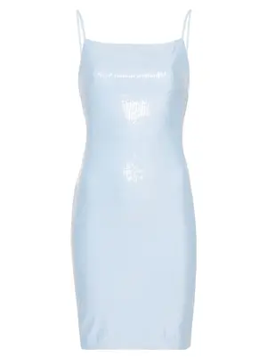 ROTATE BY BIRGER CHRISTENSEN Sequin-embellished Slip Dress - Blue